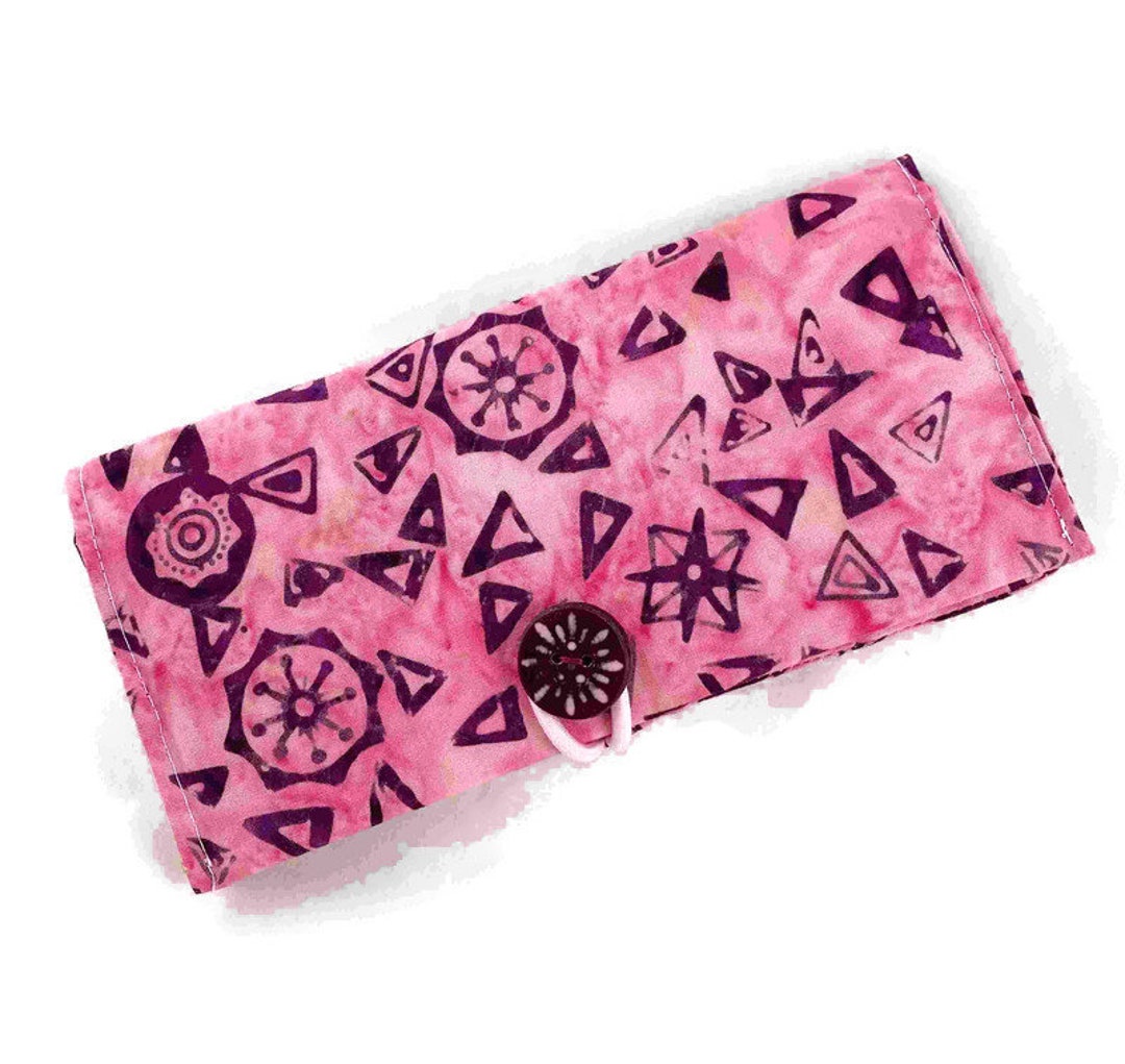 Pink Checkbook Handmade - Etsy