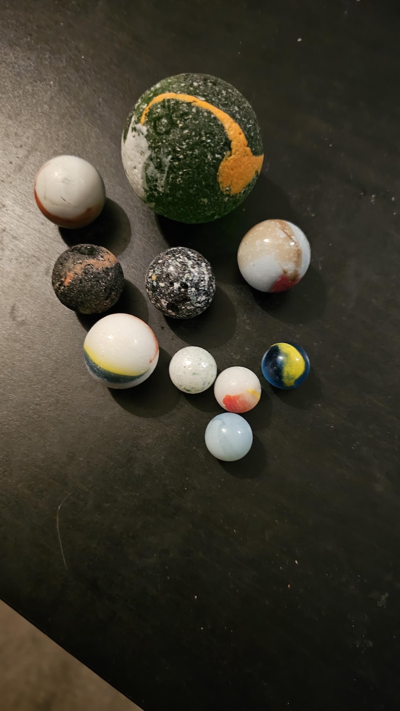 10 Rare 19th Century Marbles - Etsy