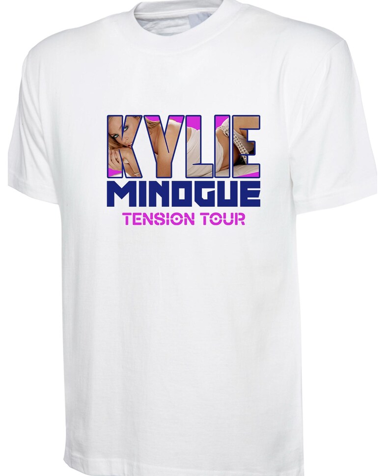 Kylie Minogue Tension World Tour T-shirt, Kylie Minogue 2025 Concert ...