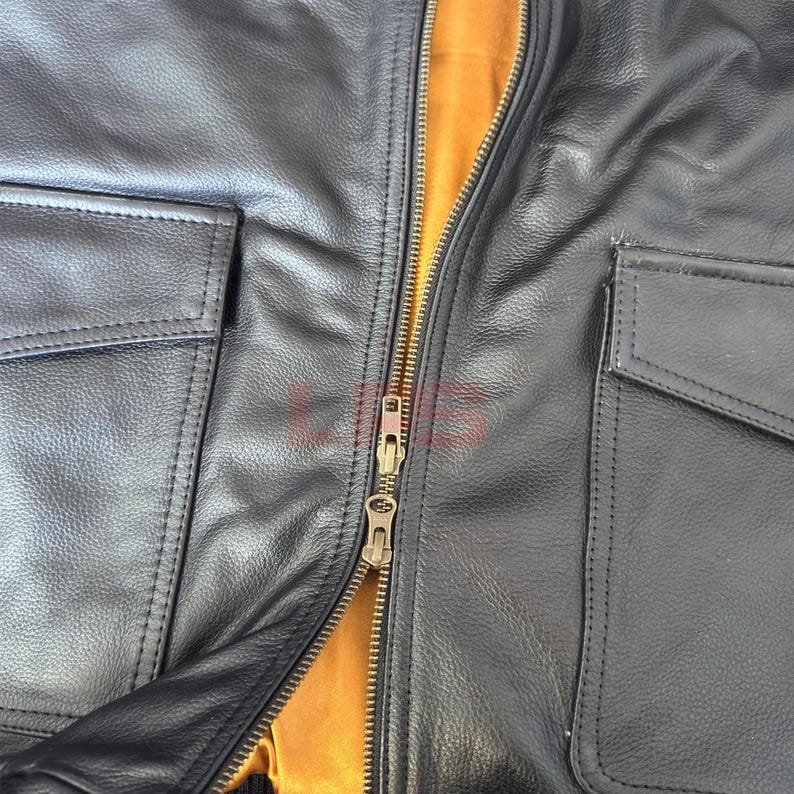 WW2 Pilot Leather Jacket, B-2 Bomber Jacket, US A-2 Flight Jackets ...