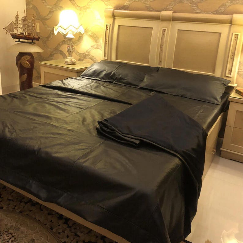 Soft Sheep Leather Bed Sheet Set: Modern Bedroom Decor - Etsy