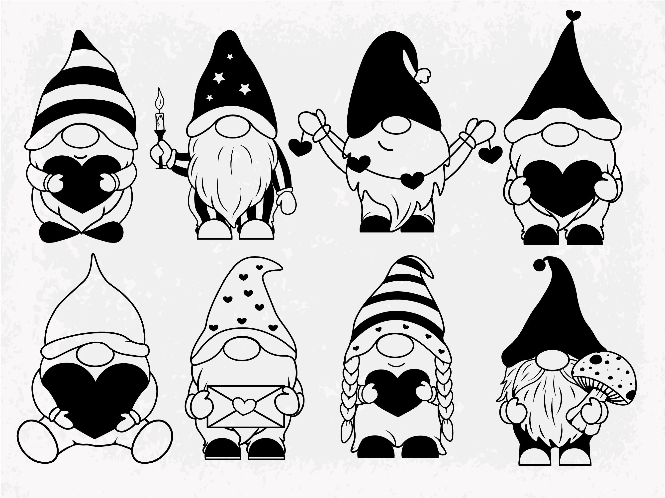 Christmas Gnome SVG, Funny Gnomes Plotter File (digital Download) - Etsy