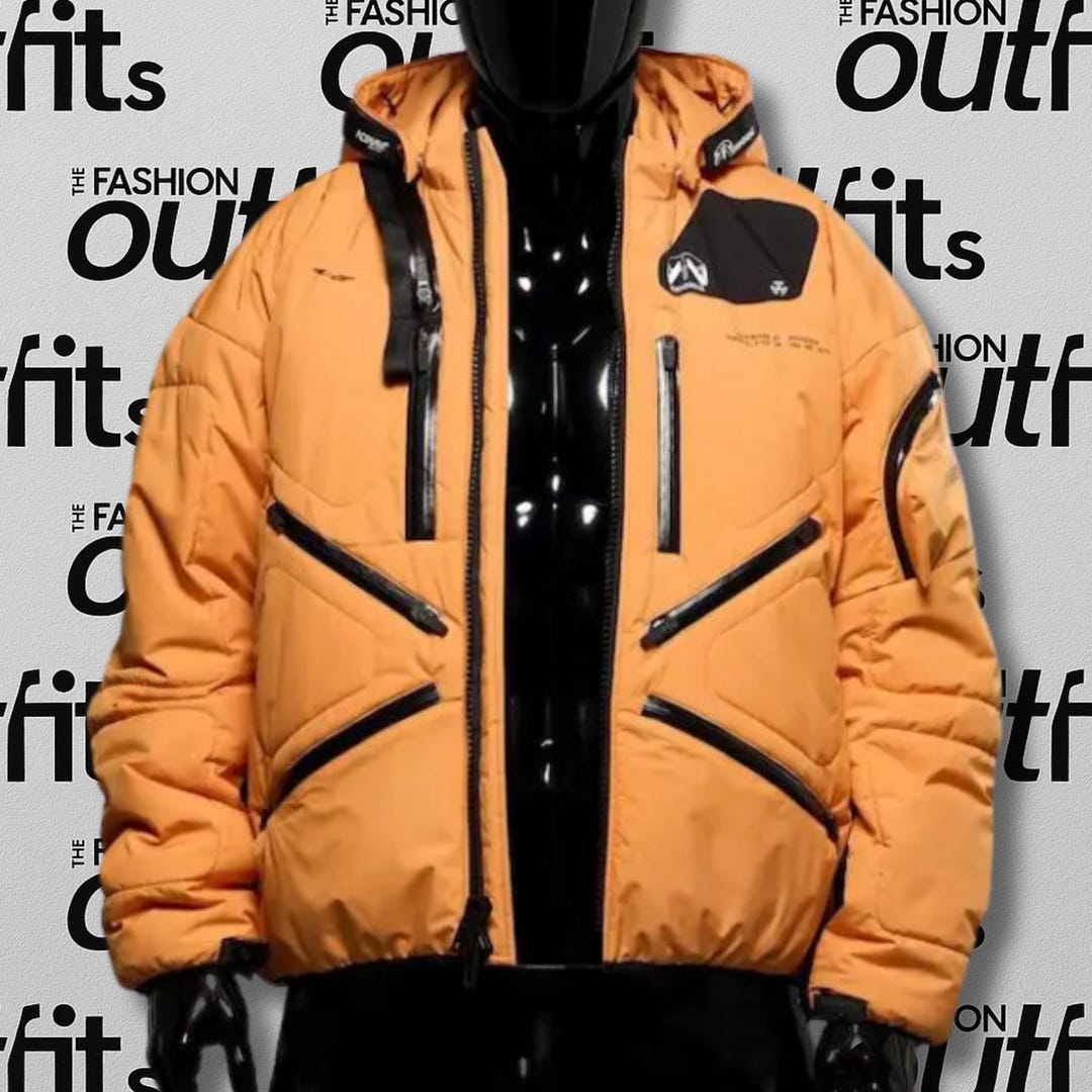 Handmade Men’s Techwear Jacket | Cyberpunk Inspired Cosplay | True-to ...