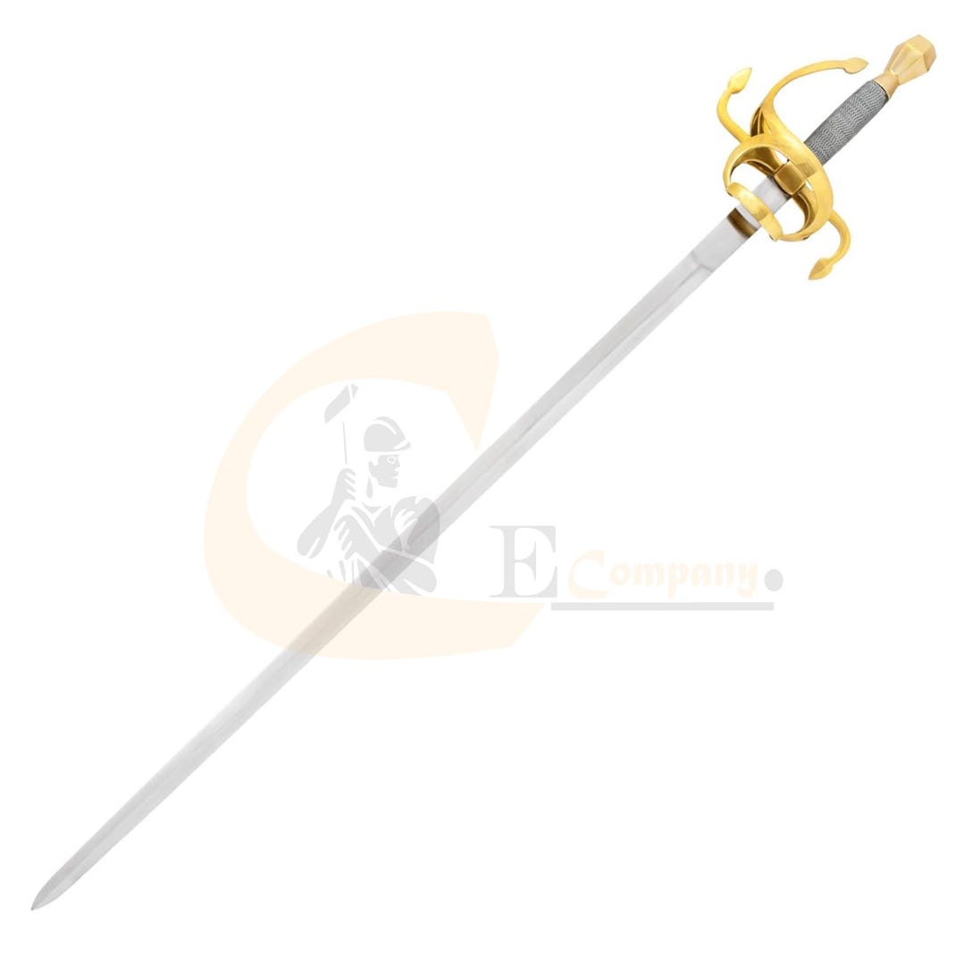 Rapier Replica, 17th Century Medieval Sword With Scabbard - Etsy Canada