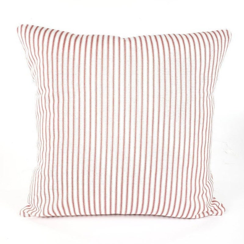 Red and White Throw - Etsy