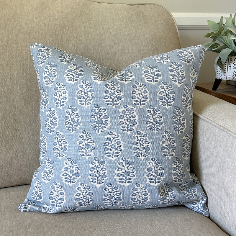 Blue Couch Pillows - Etsy
