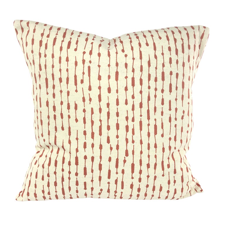 Pillow Covers Terracotta Cream Decorative Throw Pillows Cushion Coral ...