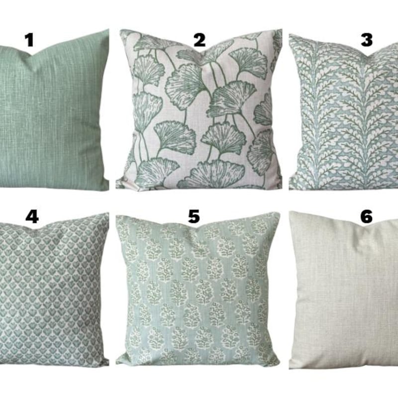 Tendril Blue and Green - Etsy