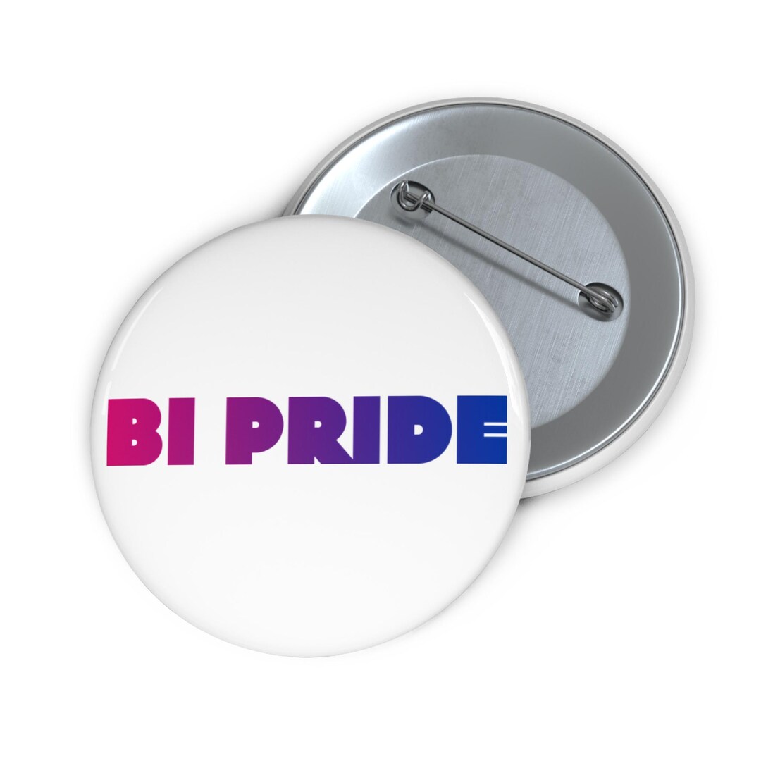 Bi Pride Pin | Show Your Pride - Bisexual Pin | LGBTQ+ Pride Accessory ...