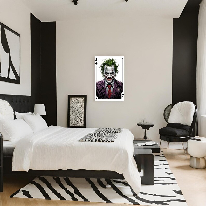 Joker Digital Wall Art, Poster, the Joker, Home Décor, Instant Download ...
