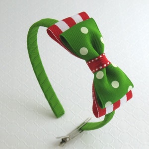 Girls Christmas Headband Toddler Christmas Headband Hard - Etsy
