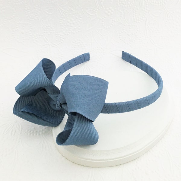 Girls Blue Headband - Etsy