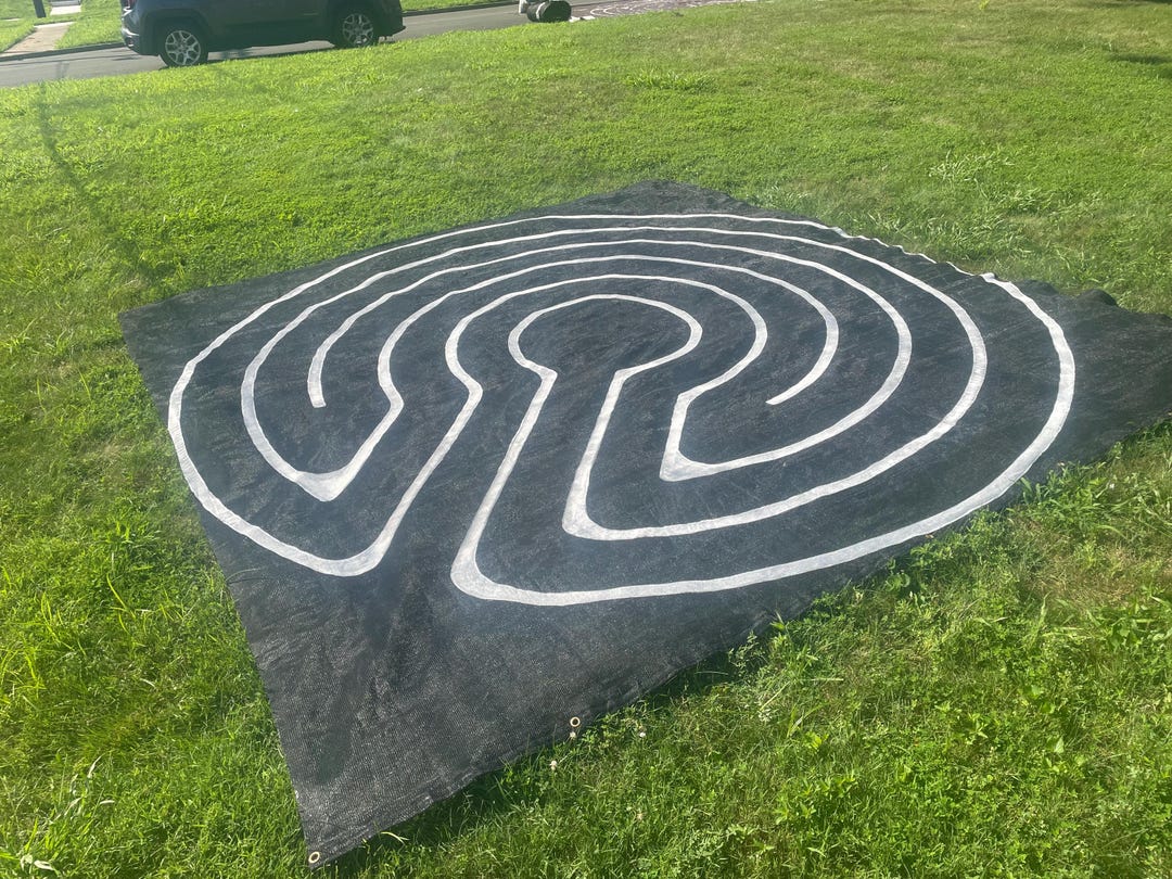 Portable Meditation Labyrinths – Custom Canvas Designs (12ft to 30ft ...