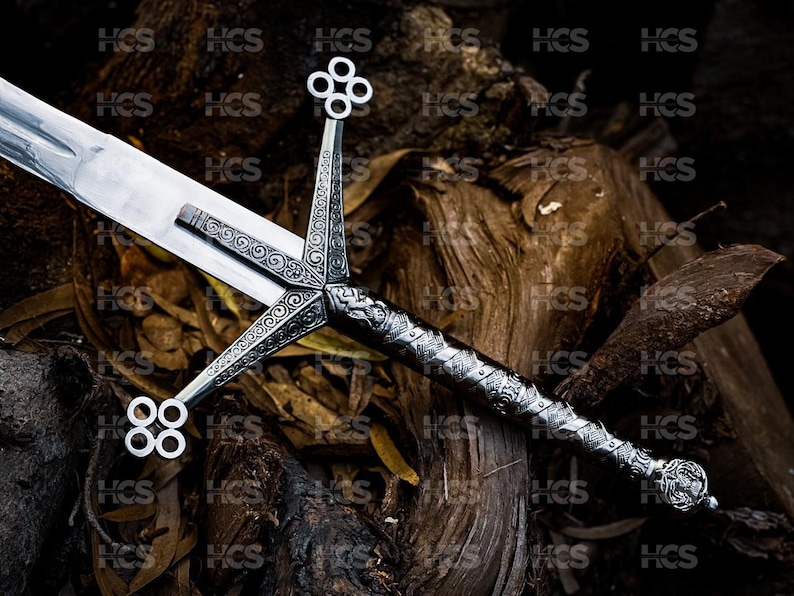 Handmade Scottish Claymore Wall Decor – Medieval Display Sword With ...