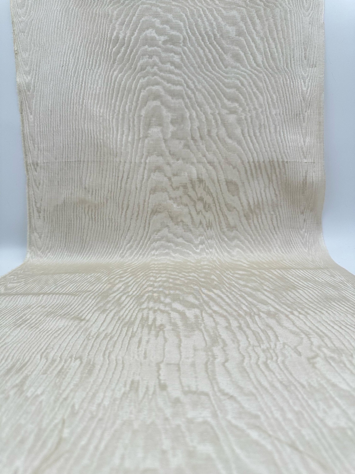 White Silk Moire Fabric, Luxury Home Textile Fabrics, Interior Fabric ...