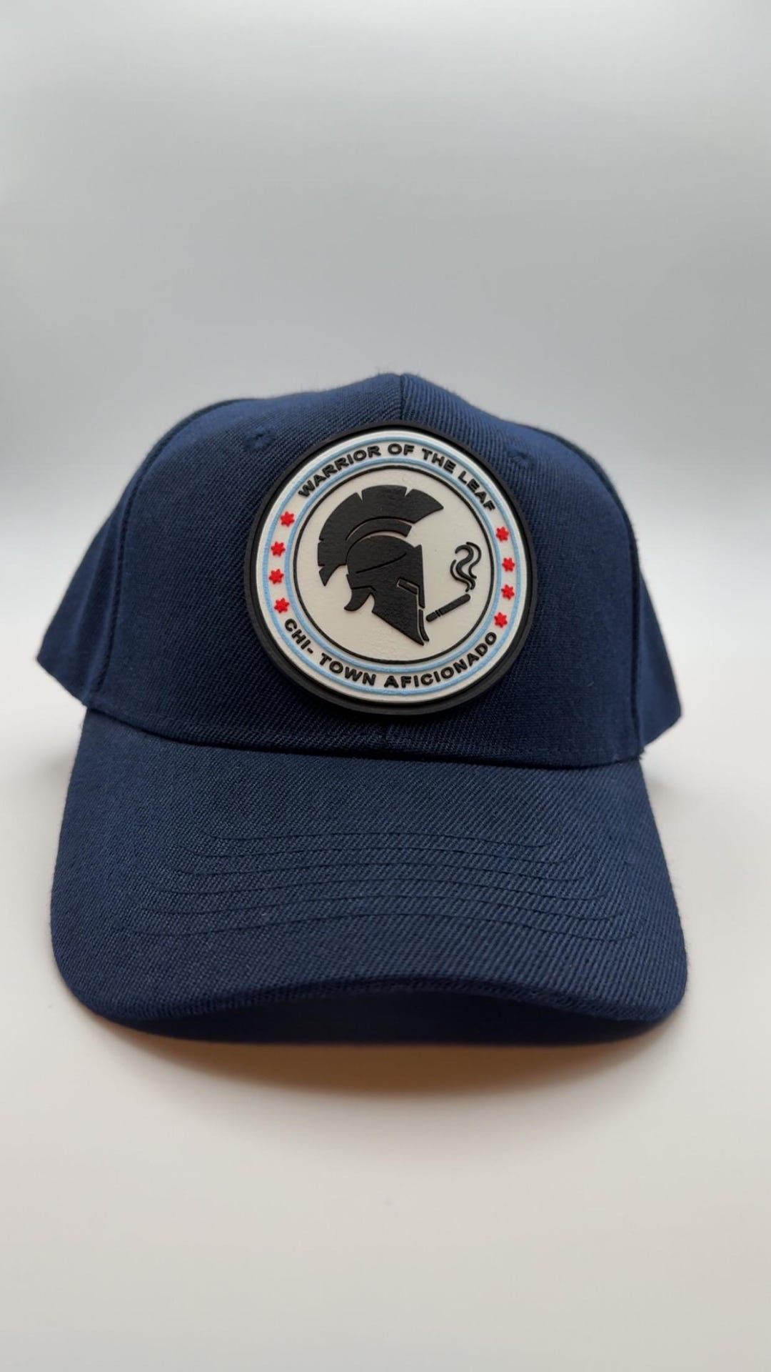 Warrior of the Leaf Baseball Cap With PVC Logo. Made for Cigar ...