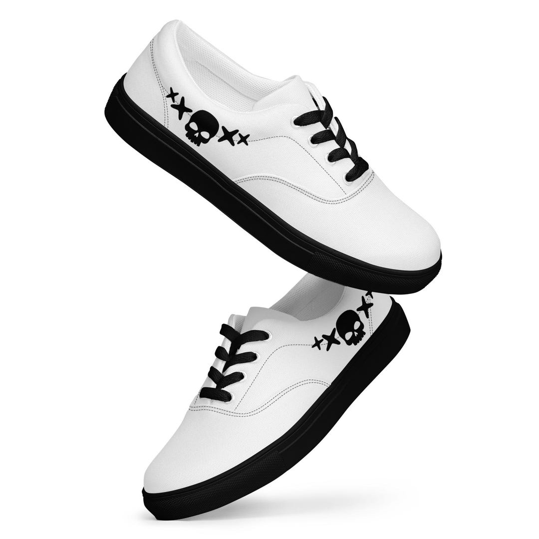 Men’s Lace-up Canvas Shoes| Men's Shoes| Shoes| Shoe| White Shoes ...