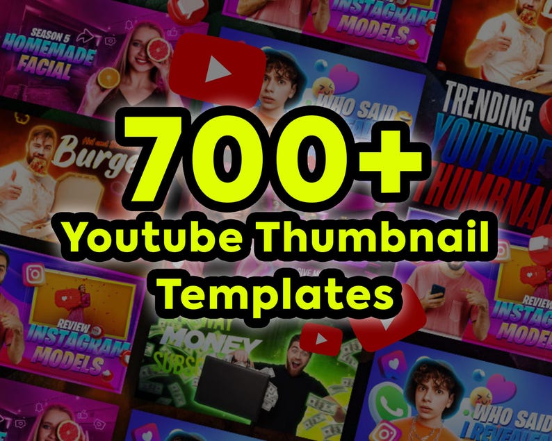 700+ Youtube Thumbnail Templates for Every Niche - Boost Your Views ...