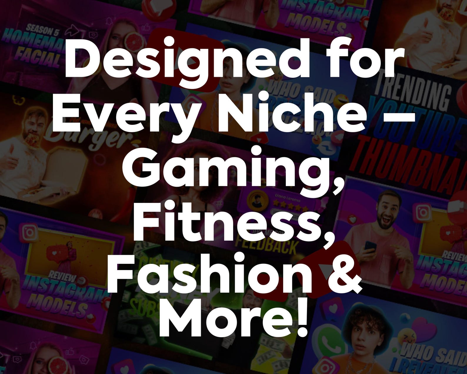 700+ Youtube Thumbnail Templates for Every Niche - Boost Your Views ...