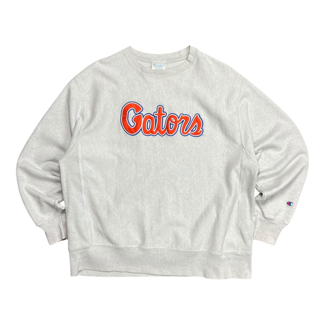 Y2K Vintage Champion Florida Gators Reverse Weave Crewneck - XL - Etsy