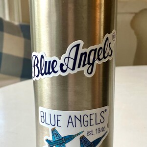 Blue Angels Vinyl Sticker -- Diamond Formation - Etsy
