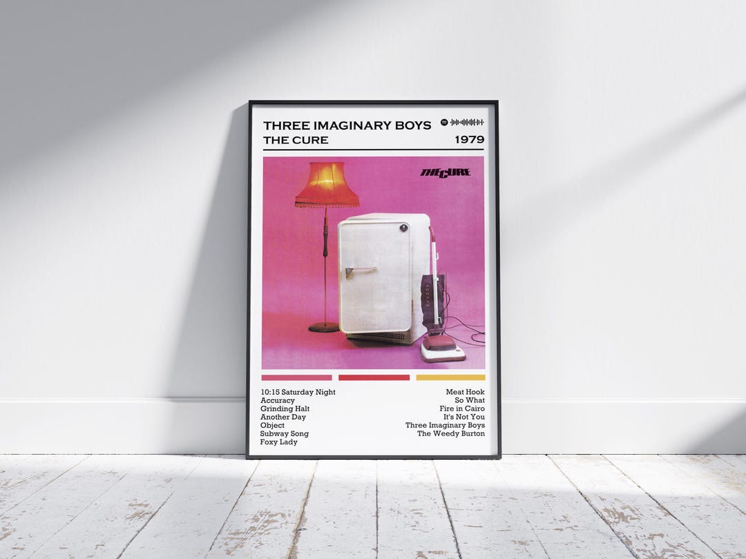 The Cure Poster Print | the Imaginary Boys Album Poster | Music Poster ...