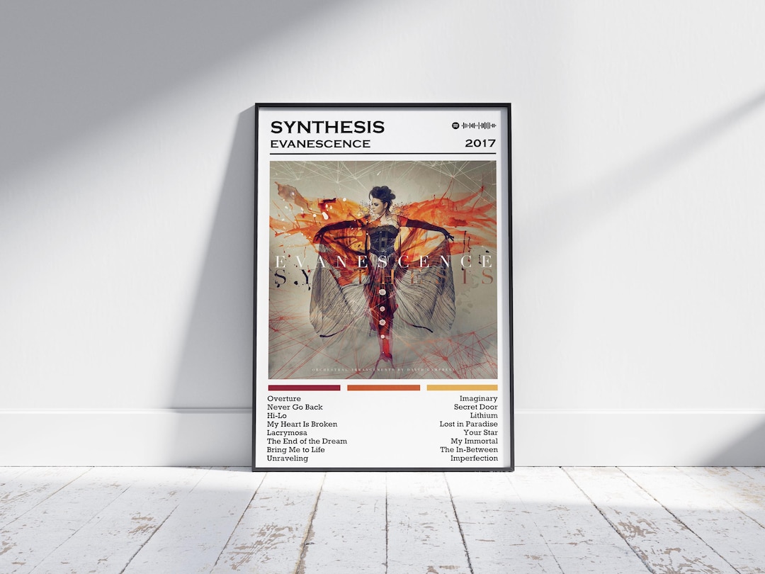 Evanescence Poster Print | Synthesis Album Poster | Music Poster ...