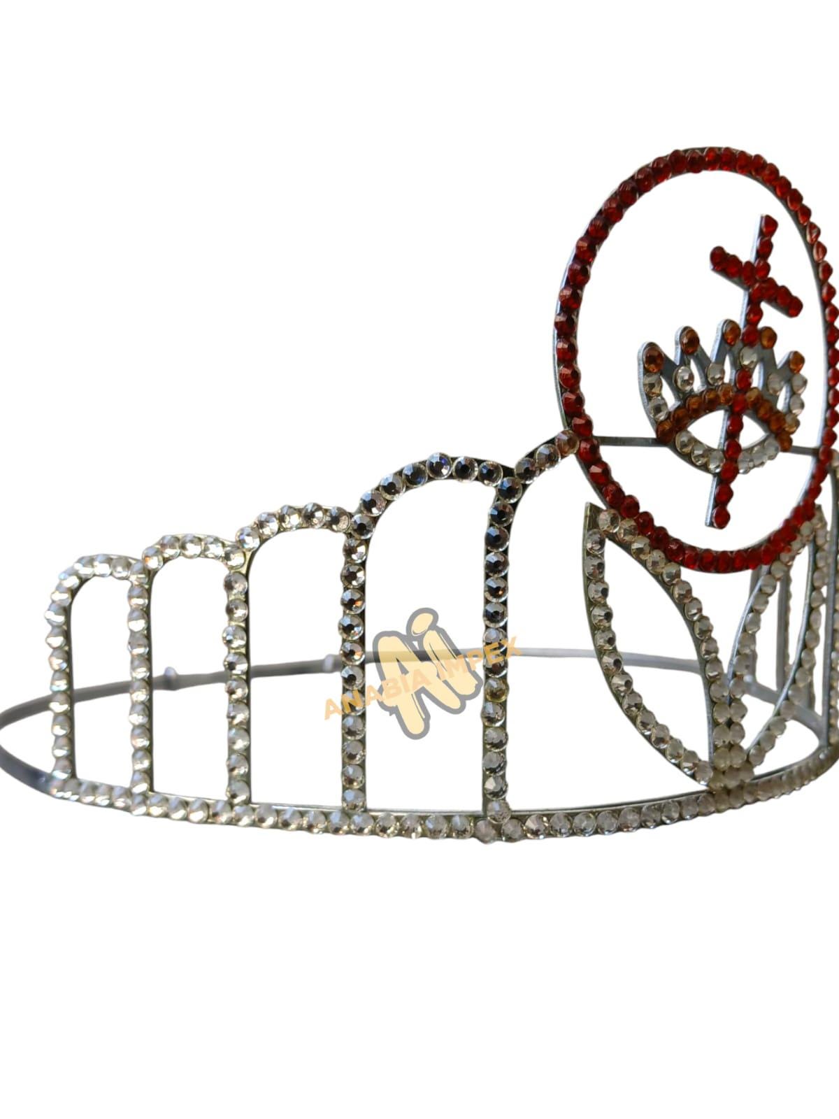 Freemason Masonic Knight Templar Crown Silver Tone Crown Decorated With ...