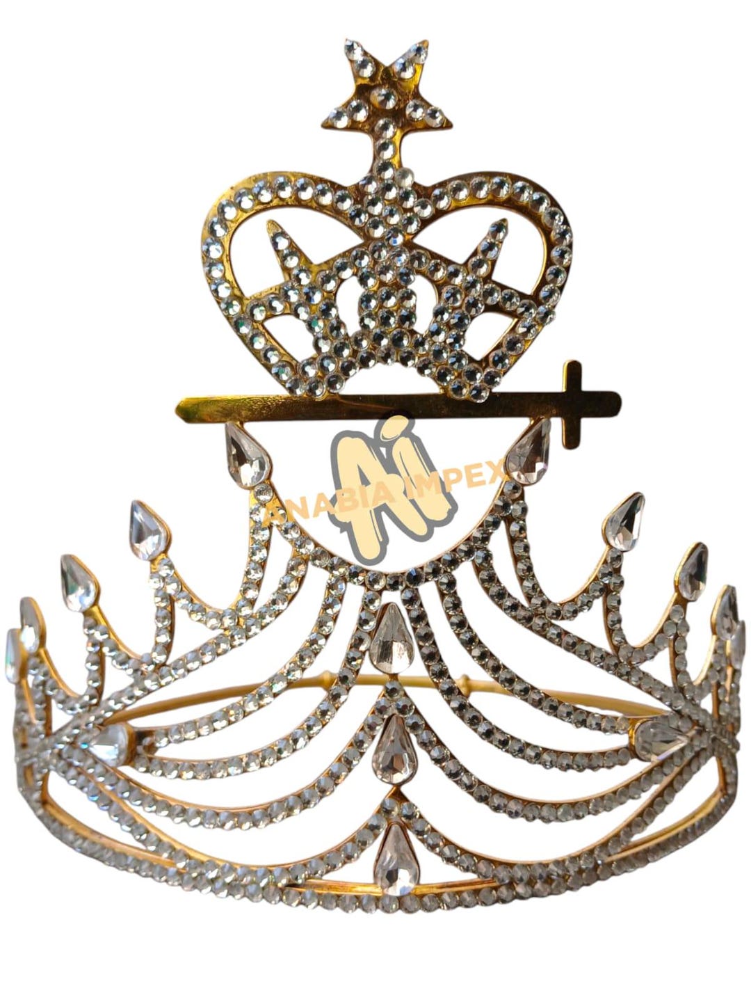 Freemason Masonic Amaranth Grand Matron Crown Amaranth Crown Decorated ...