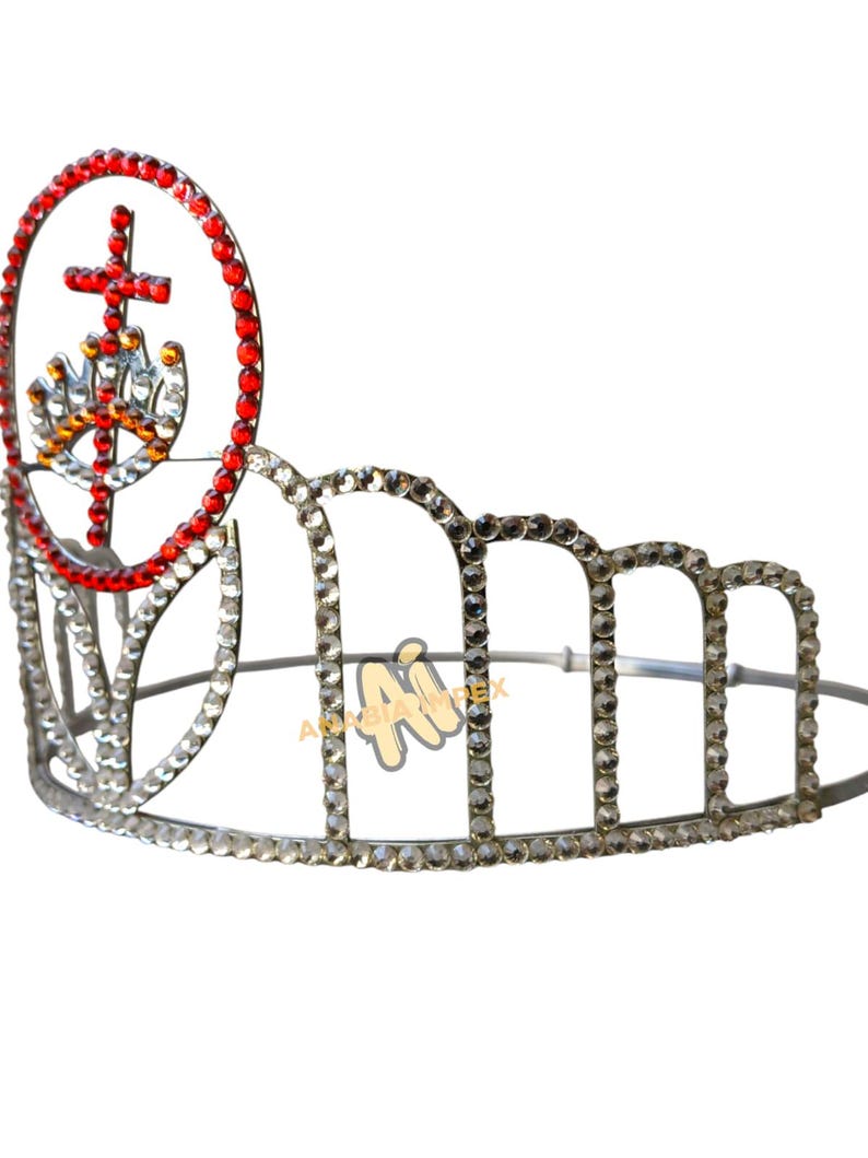 Freemason Masonic Knight Templar Crown Silver Tone Crown Decorated With ...