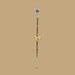 Drum Major Mace: Chrome Lion & Crown Head, Malacca Cane Shaft - Etsy
