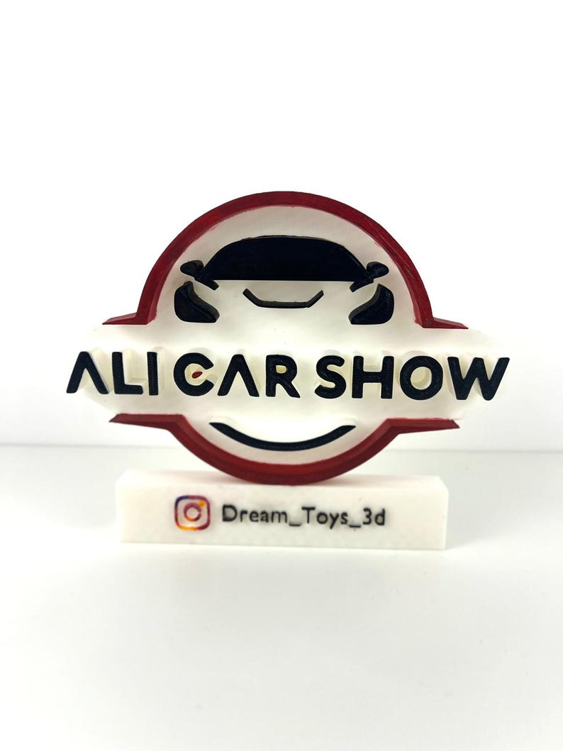 Custom 3D Printed Desk Logo – Personalized Business Branding – Unique ...