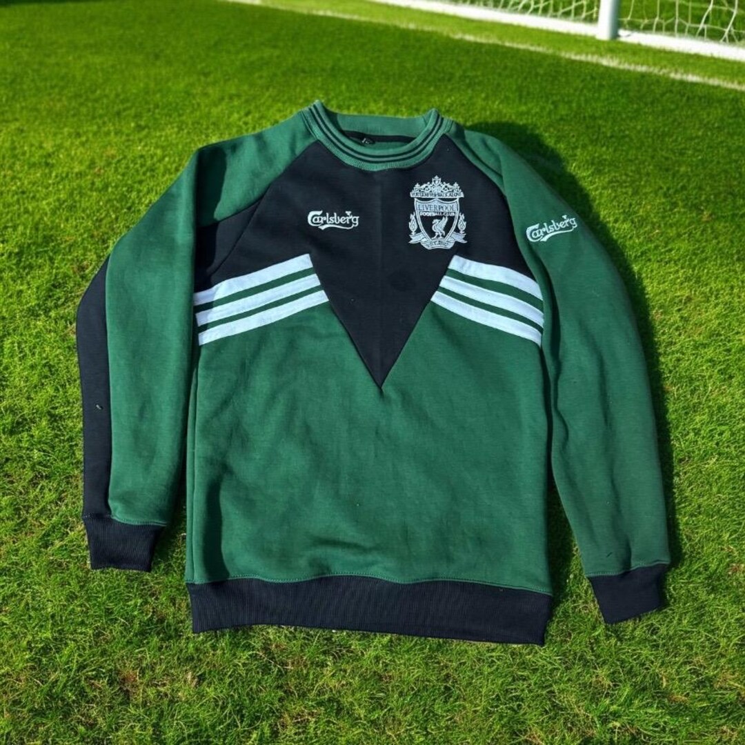 Liverpool Football Retro Jumper (all Sizes) 100% Cotton - Etsy