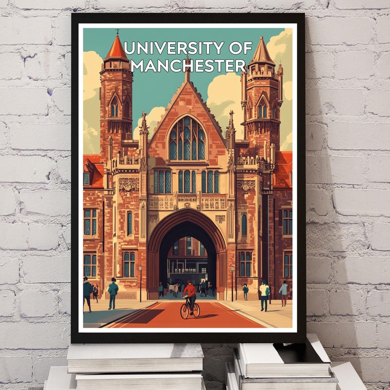 Manchester Print - Etsy UK