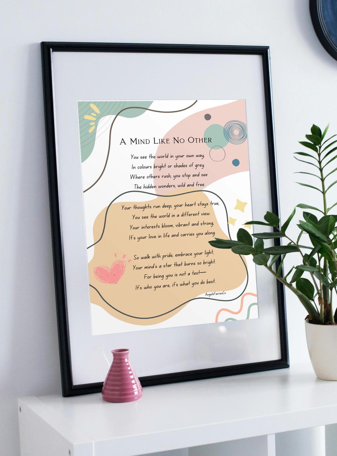 Neurodiversity & Autism Strengths Poem, Wall Art, Digital Print - Etsy