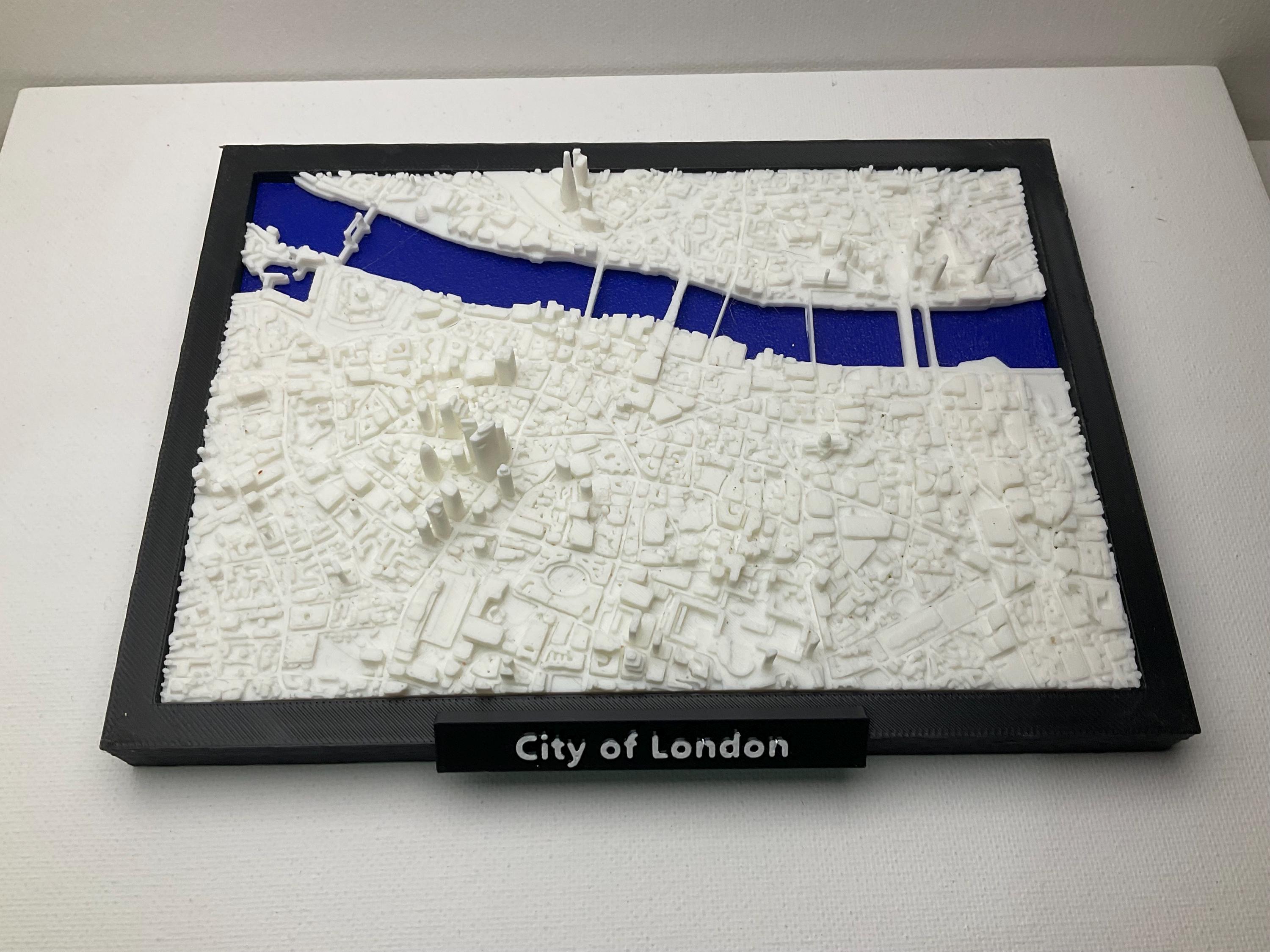 City Scale Prints Miniature City 3D Print - Modular Multi-piece Scale ...