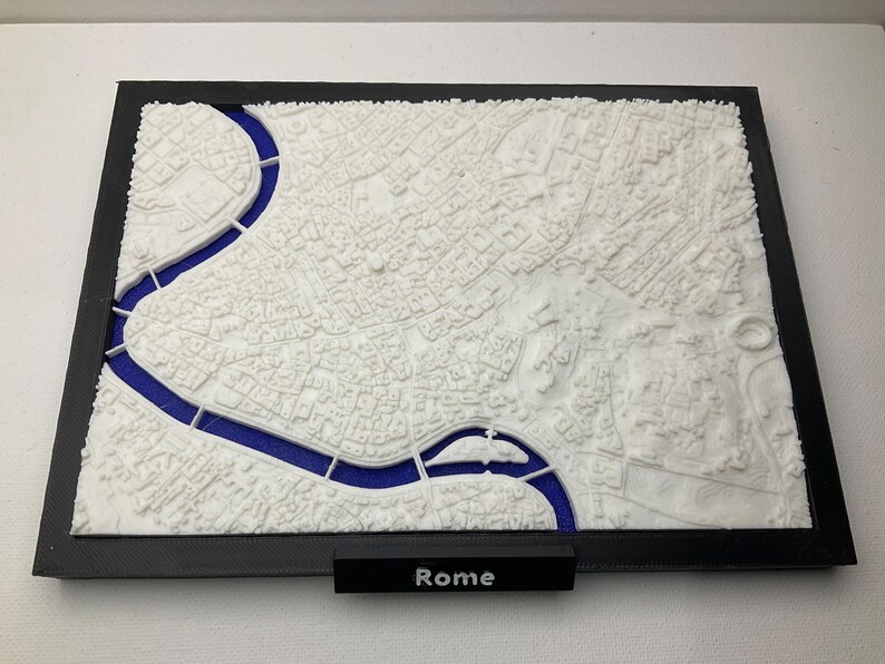 City Scale Prints Miniature City 3D Print - Modular Multi-piece Scale ...