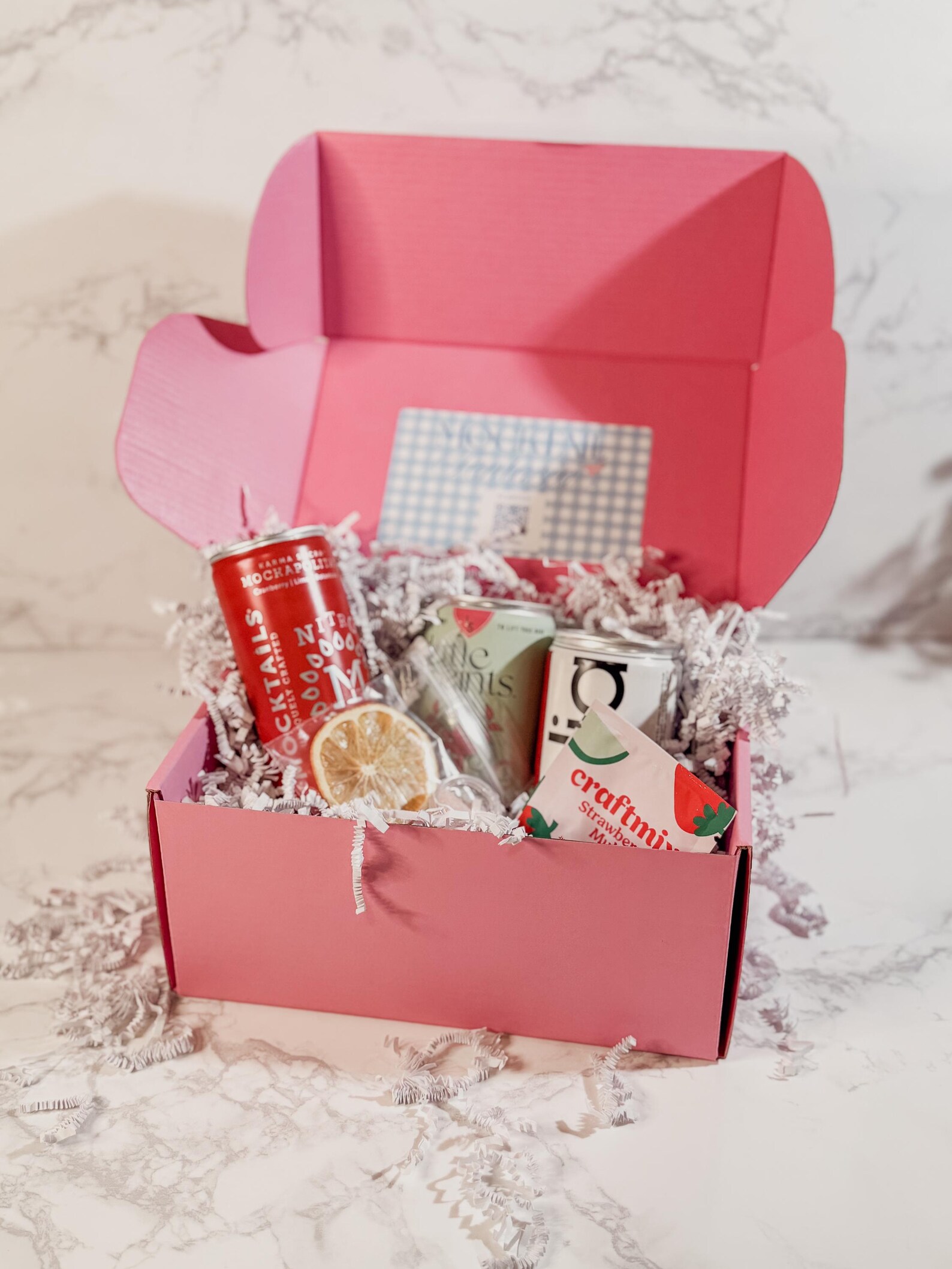 Sips of the Heart Mocktail Box | Cocktail Kit, Themed Mocktail Kit ...