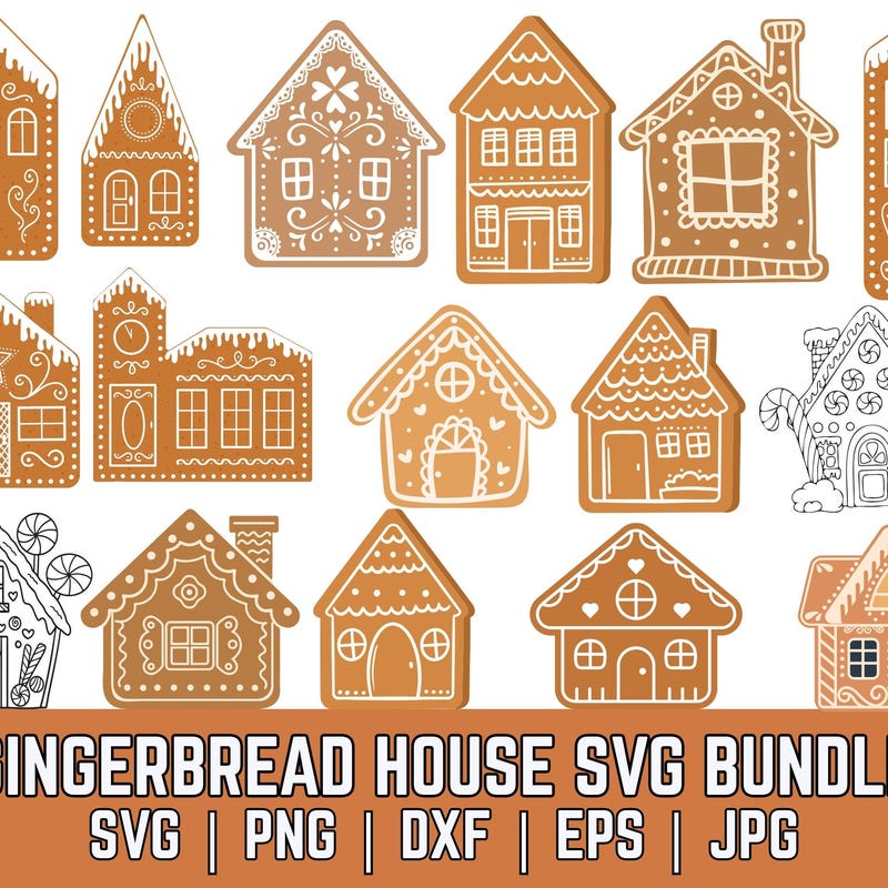 Laser Ginger Bread House - Etsy
