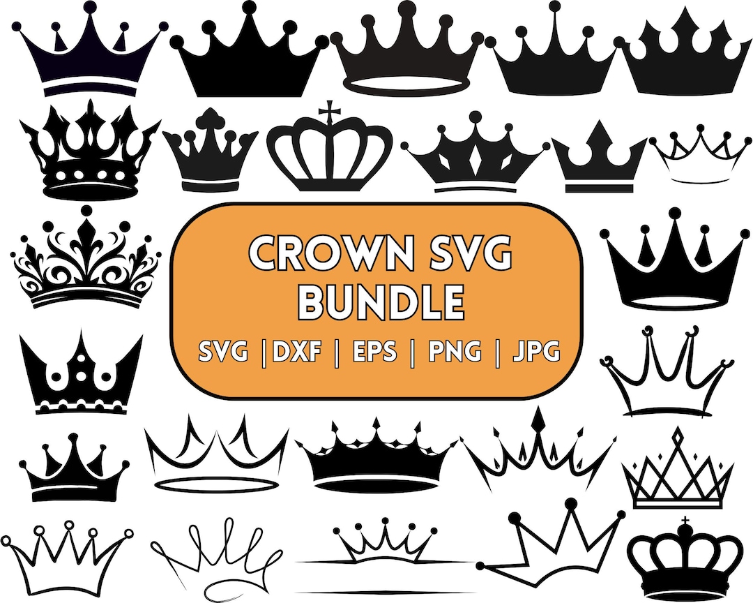 Royal Crown SVG File, King Crown SVG, Queen Crown SVG, Princess Tiara ...