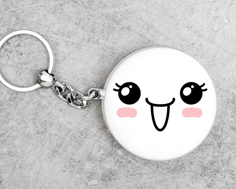 Kawaii Faces SVG Bundle, Cute Face Clipart, Cartoon Emoji Face Svg ...