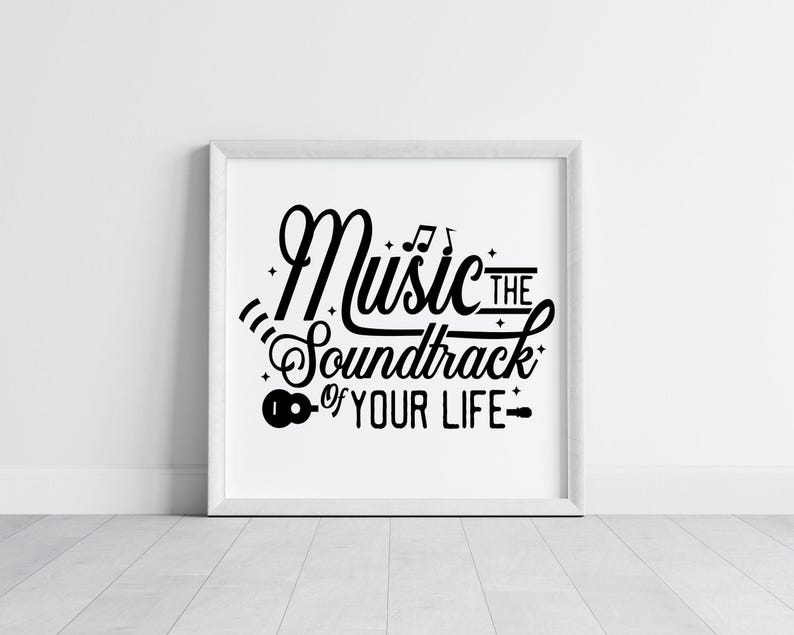 Music Notes SVG Bundle: Clipart, Cut Files, Vector (digital Download ...