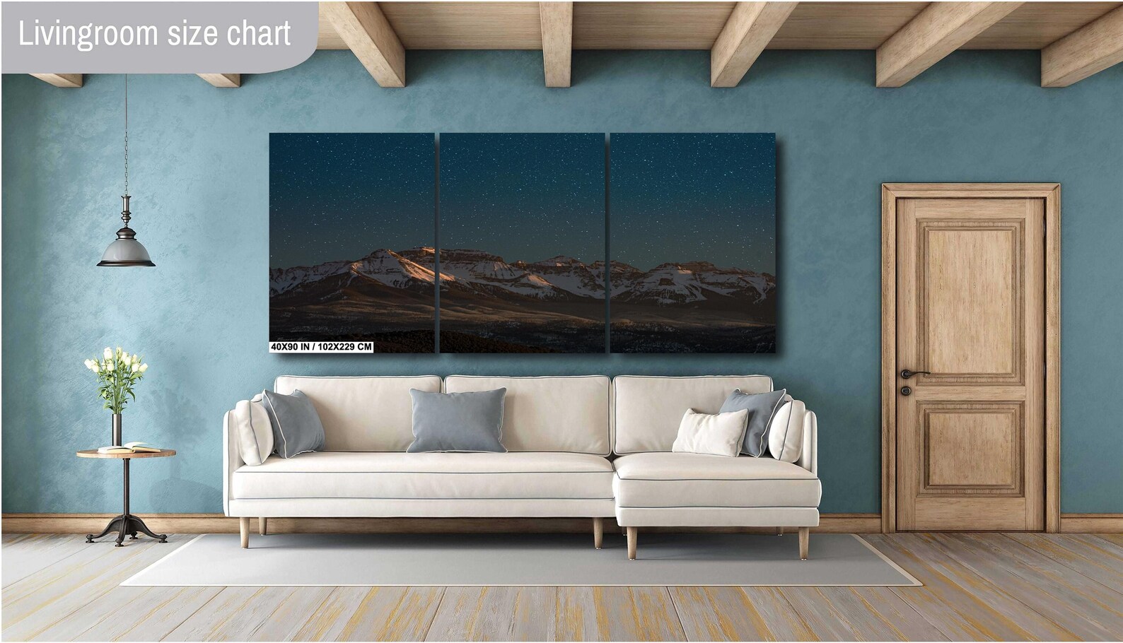 San Juan Mountain Night Sky, Colorado Mountain Photo, Starry Night ...