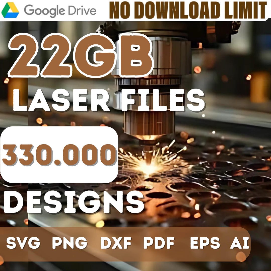 Laser Cut Files Mega Bundle Set DXF SVG 3D 2D Cut Designs CNC Cutting ...