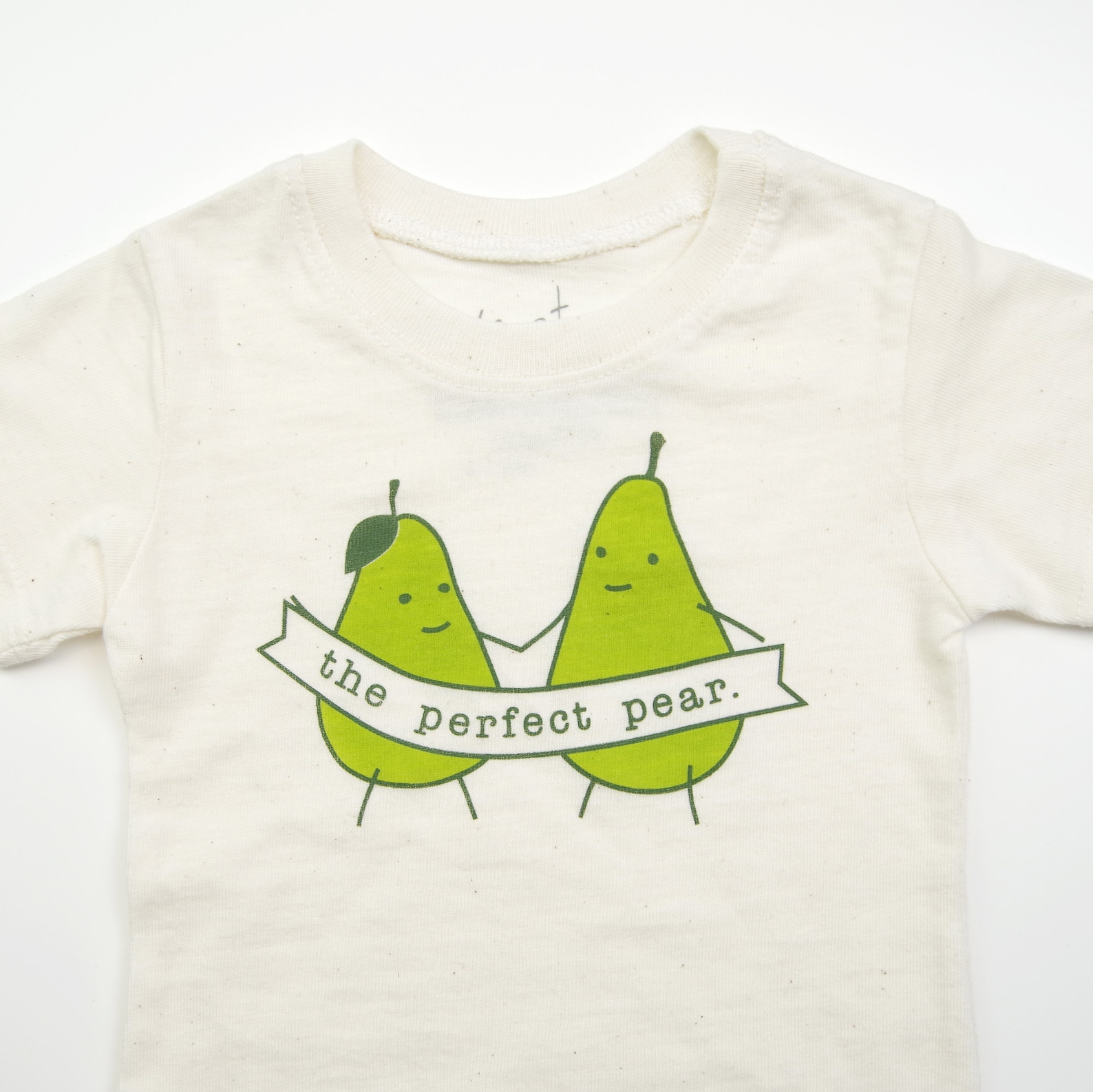 Perfect Pear Kids T-shirt, Organic Eco-blend, Gender Neutral - Etsy