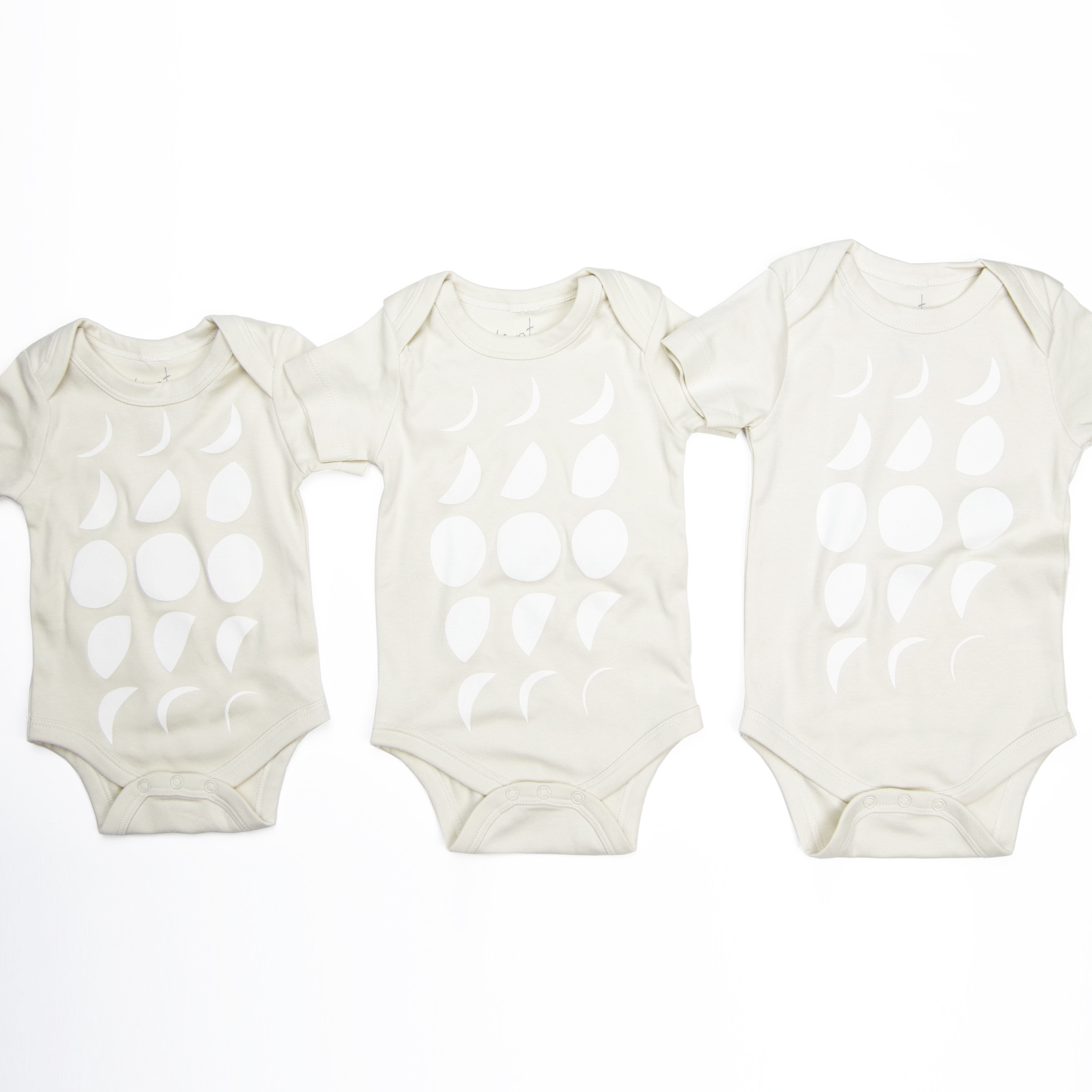 Organic Cotton Moon Phase Baby Bodysuit, Gender Neutral - Etsy