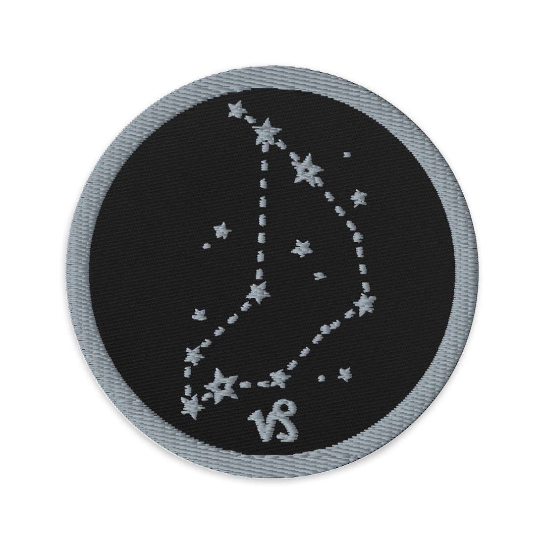 Capricorn Constellation Embroidered Patch: Zodiac Astrology Gift - Etsy