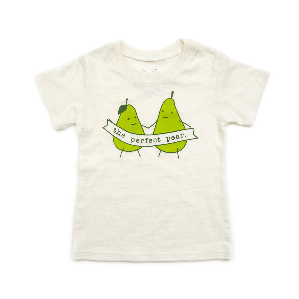 Perfect Pear Kids T-shirt, Organic Eco-blend, Gender Neutral - Etsy