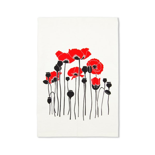 Poppy Towel - Etsy