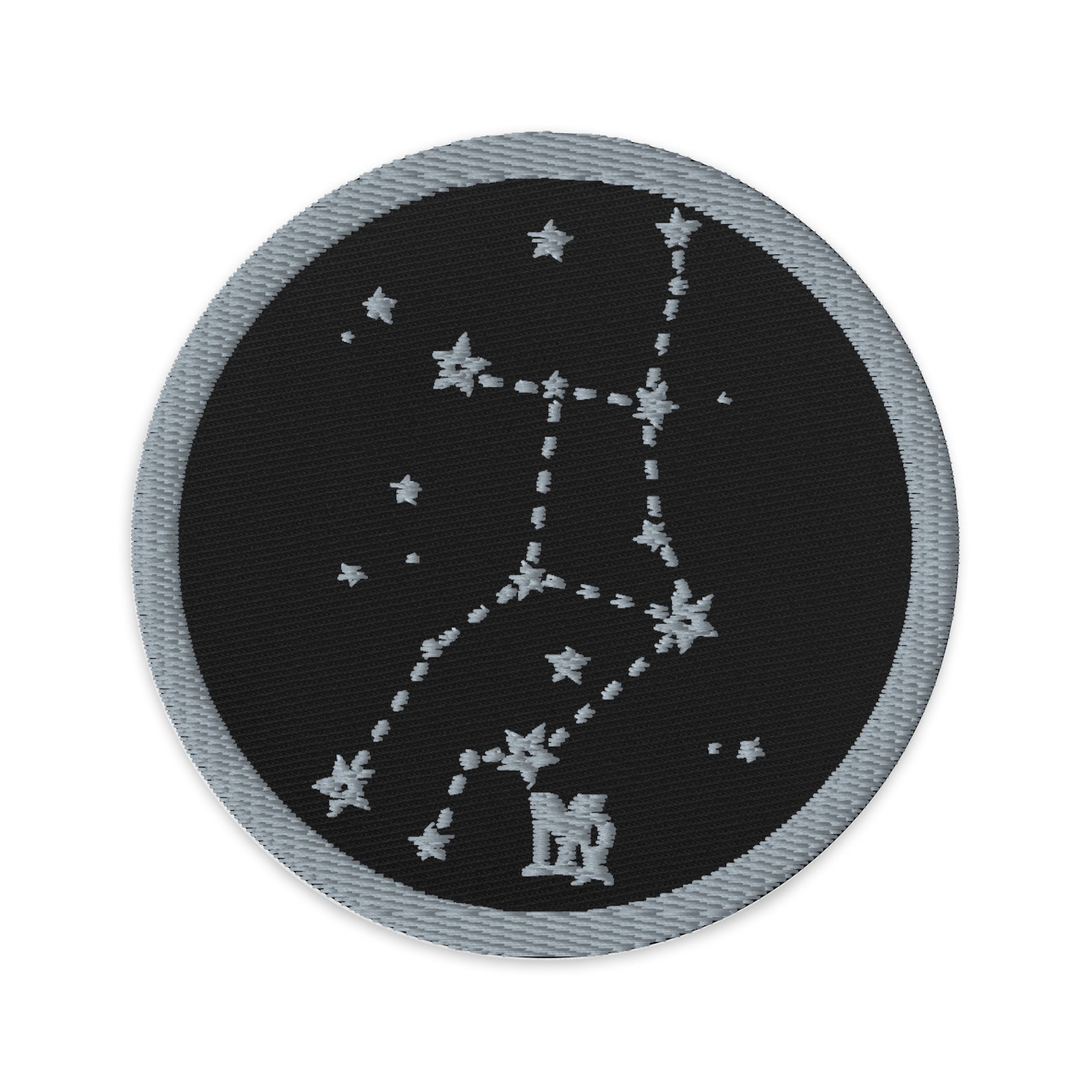 Virgo Constellation Embroidered Patch: Zodiac Sign Iron-on (3 Inch) - Etsy